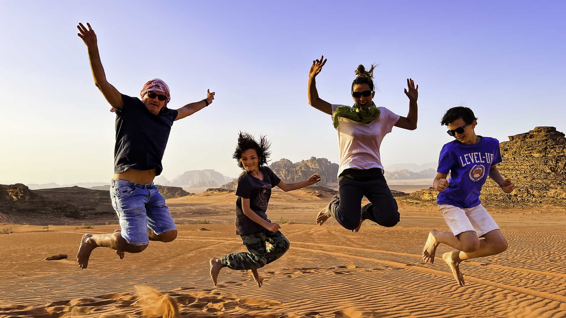 The Nomadic Lifers - Exploring the rich history of Jordan with kids